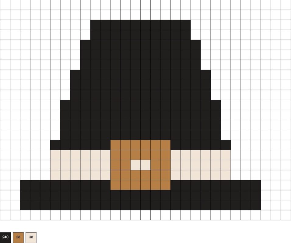 Thanksgiving Perler Beads (40+ Patterns!) - DIY Candy