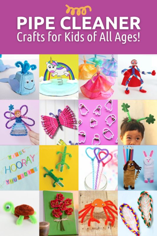 Pipe Cleaner Crafts: 50 Colorful Projects for Kids of All Ages! – Watimas
