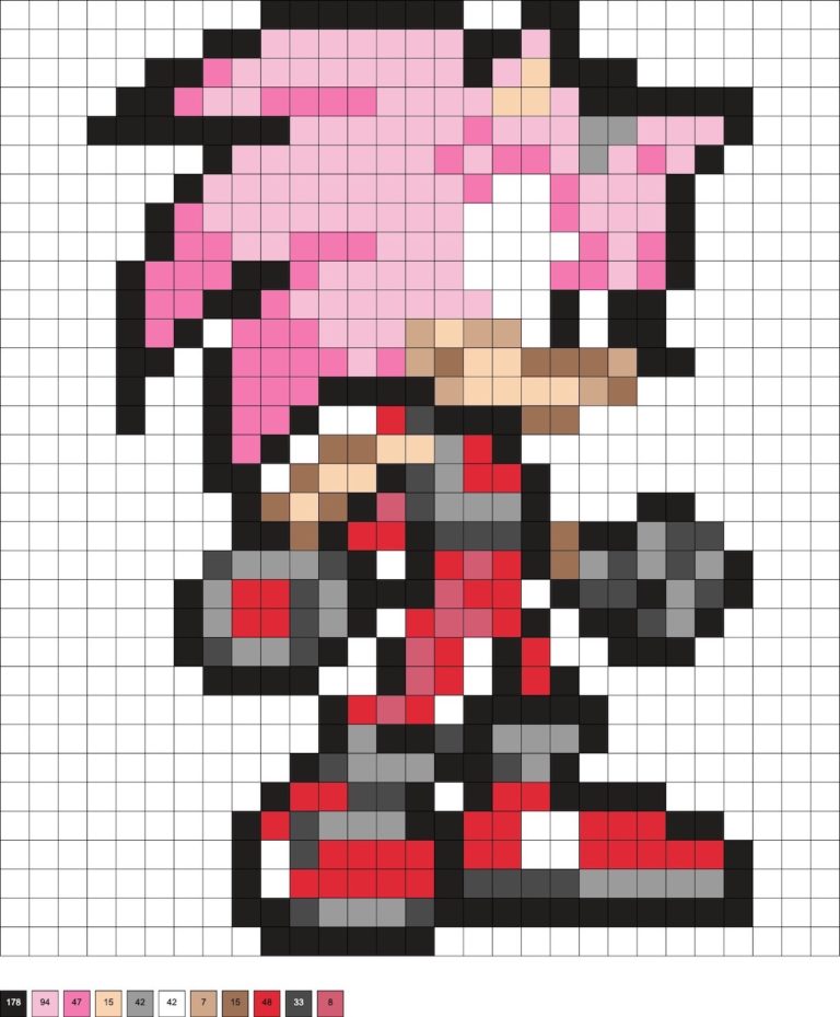 Sonic Perler Beads (30+ Free Patterns) - Artshow24