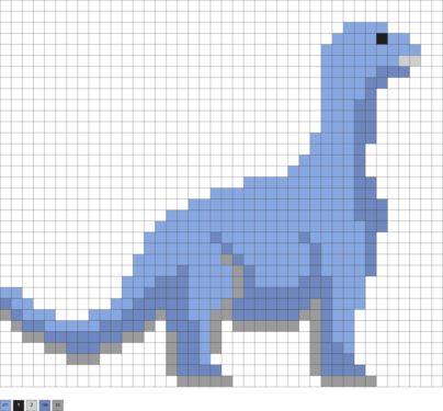 Dinosaur Perler Beads (40+ Free Patterns) - Artshow24