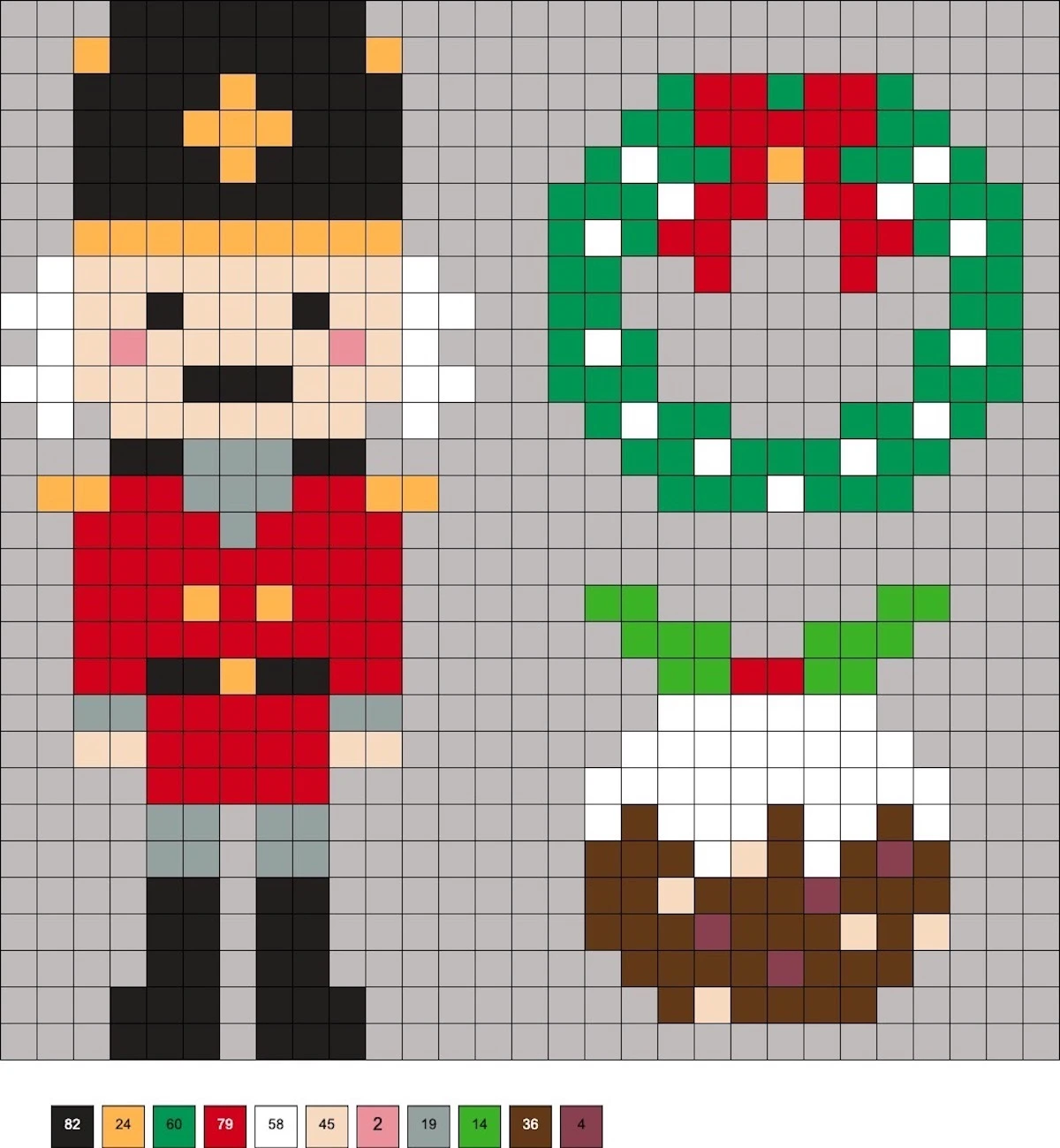 Christmas Perler Beads (75+ Free Patterns!) - DIY Candy