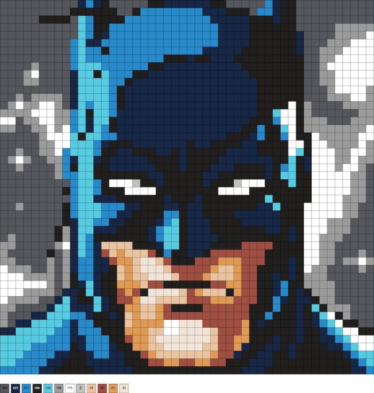Batman Perler Beads (50+ Free Patterns!) - Artshow24