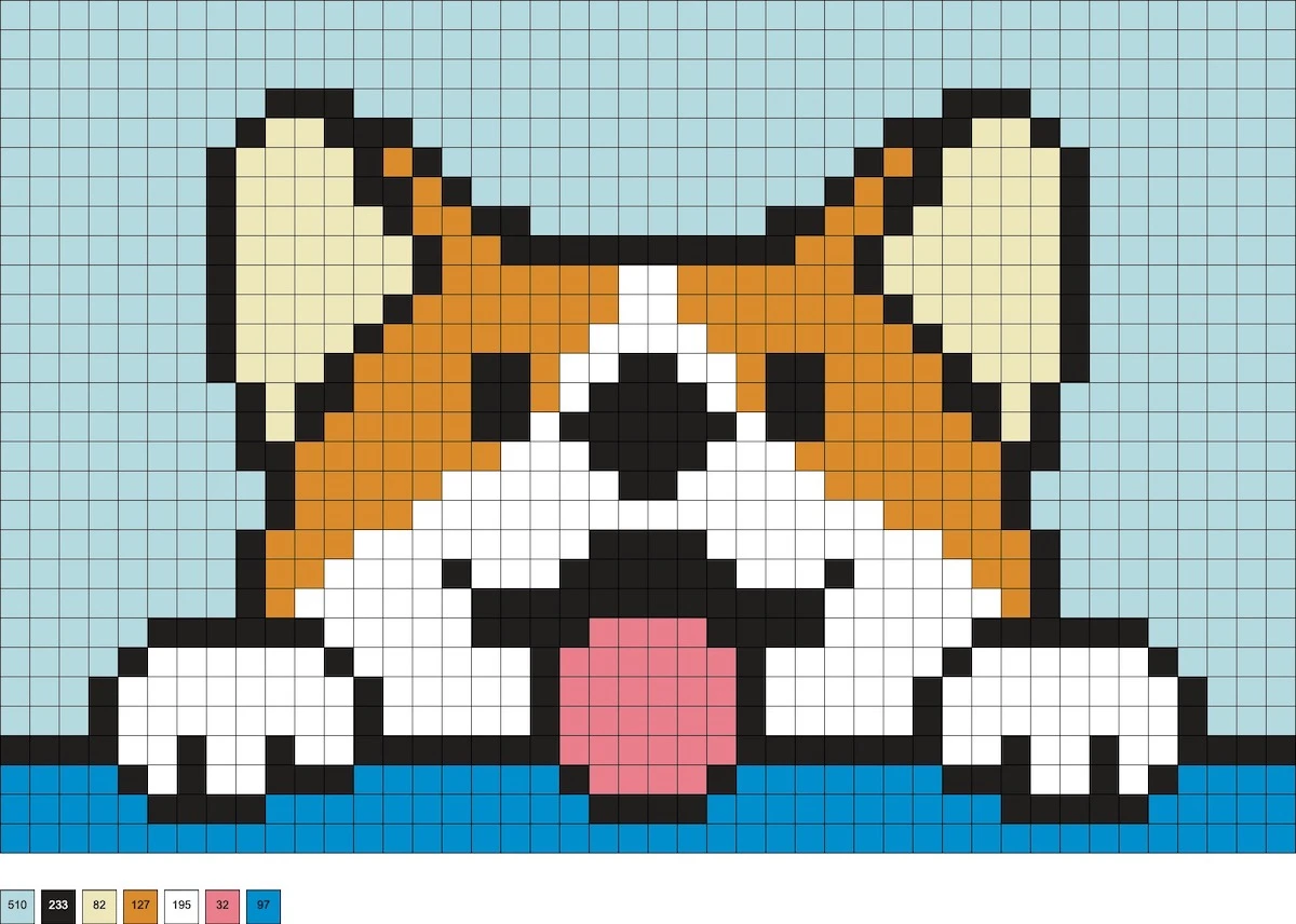 Dog Perler Beads (60+ Free Patterns!) - beadsideas.com