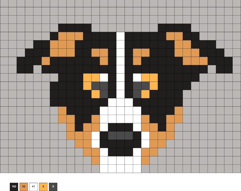 Canine Perler Beads (60+ Free Patterns!) - Artshow24