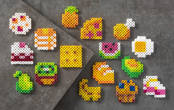 Food Perler Beads (75+ Free Patterns!) - DIY Candy