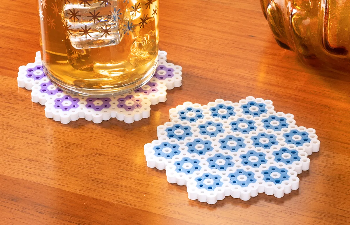 Perler Bead Coasters (10+ Designs!) - DIY Candy