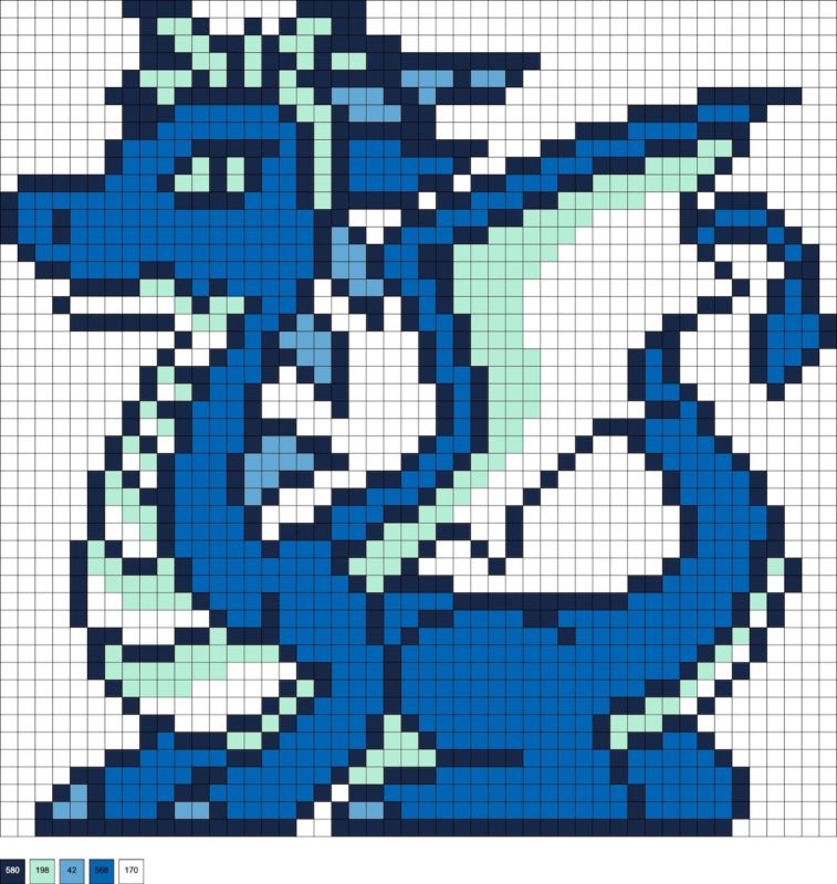 Dragon Perler Beads (20 Free Patterns!) - Artshow24