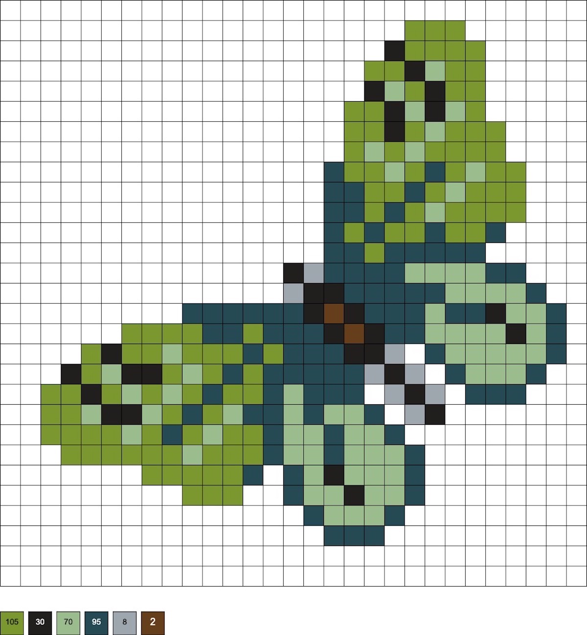 Butterfly Perler Beads (30+ Free Patterns!) - Artshow24
