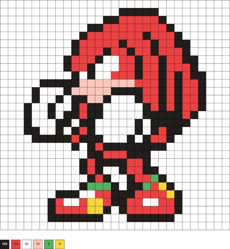 Sonic Perler Beads (30+ Free Patterns) - Artshow24
