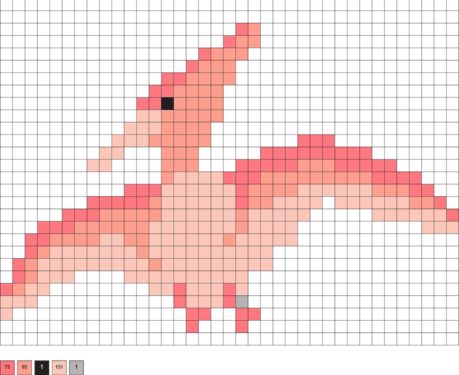 Dinosaur Perler Beads (40+ Free Patterns) - Artshow24