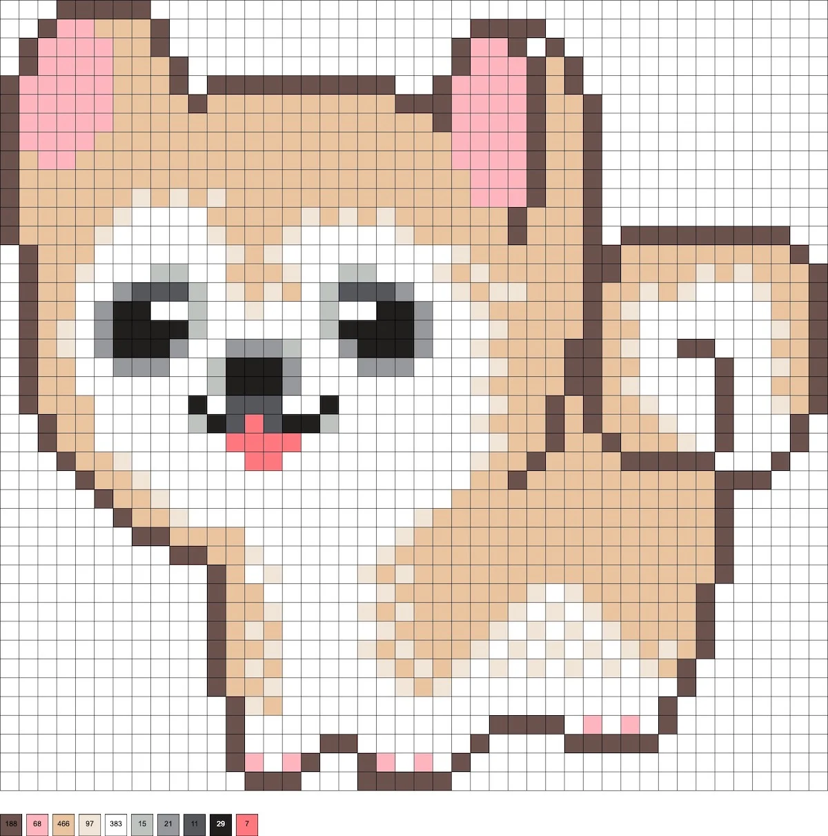 Dog Perler Beads (60+ Free Patterns!) - beadsideas.com