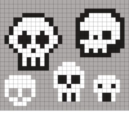 Skull Perler Beads (25+ Free Patterns) - DIY Candy
