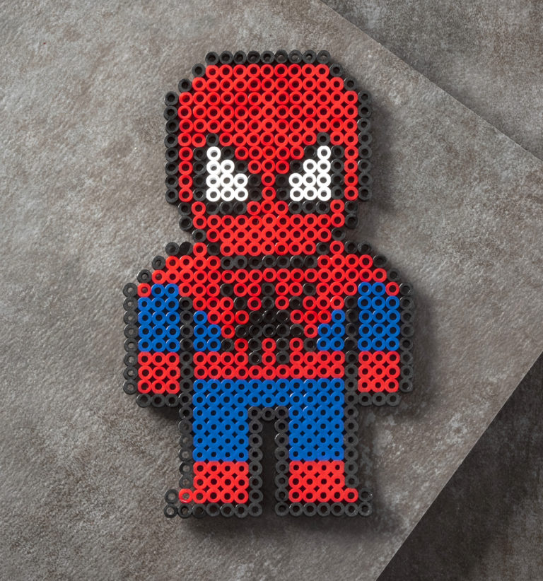 Spider Man Perler Beads (10+ Free Patterns) - DIY Candy