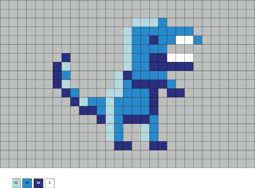 Dinosaur Perler Beads (40+ Free Patterns) - DIY Candy