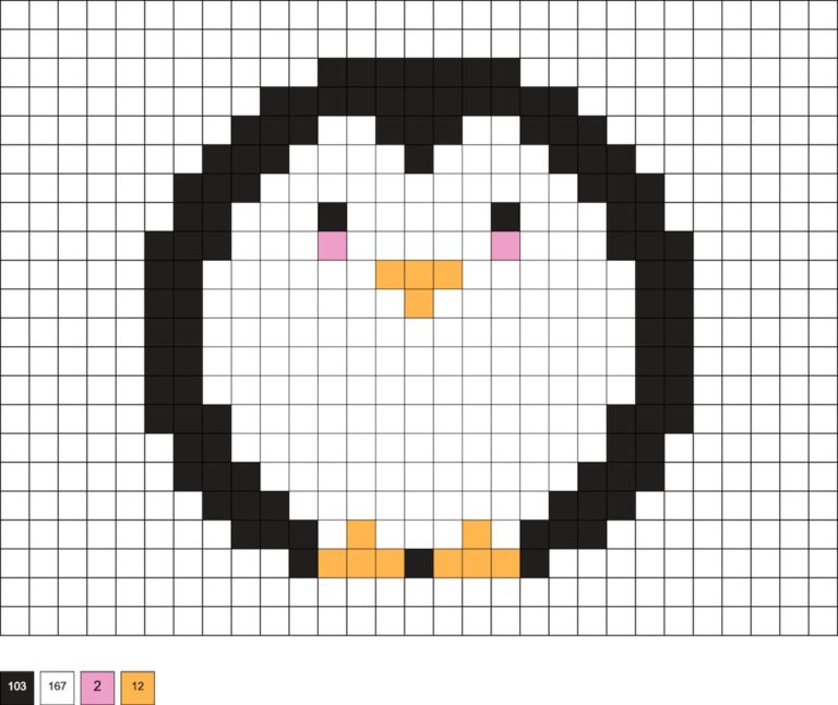 Penguin Perler Beads (35+ Free Patterns) - DIY Candy
