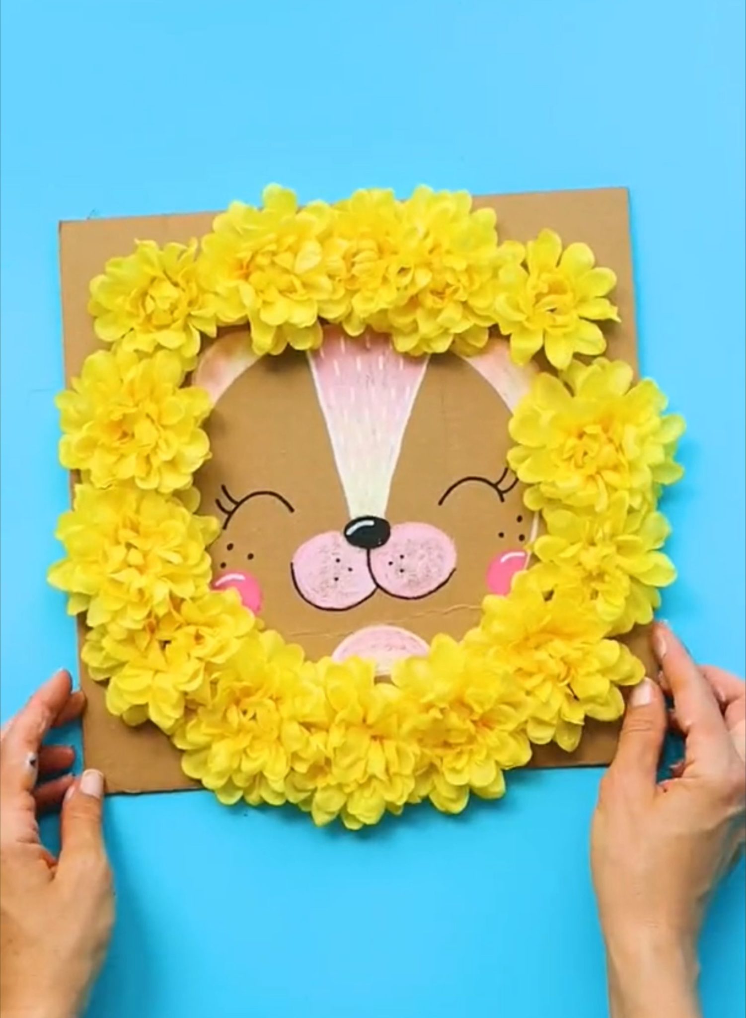 Lion Crafts for Kids - DIY Candy
