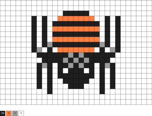 Spider Perler Bead Patterns (Over 20 Ideas!) - DIY Candy
