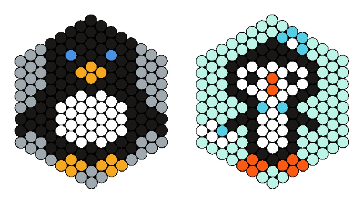 Penguin Perler Beads (35+ Free Patterns) - DIY Candy