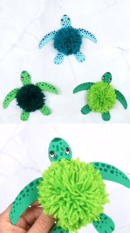 Turtle Crafts for Kids - DIY Candy