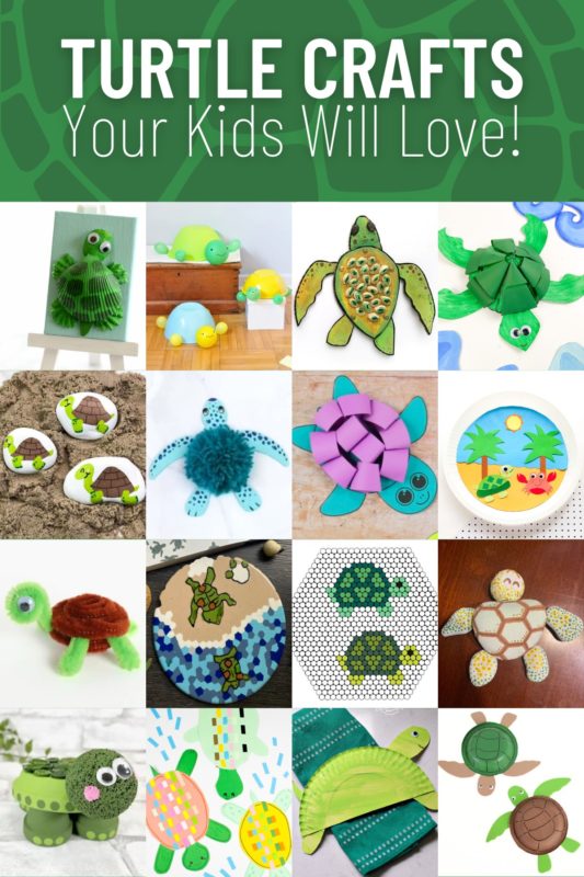 Turtle Crafts for Kids - DIY Candy